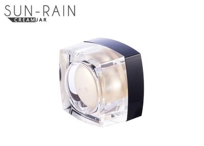 Cina Il cosmetico di plastica doppio acrilico stona la crema SR-2305A di cura di pelle di 3g 5g 15g in vendita