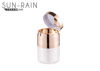 China Gouden ronde roomkruik, acryl kosmetische kruik die 30ml SR-2158 verpakken Te koop