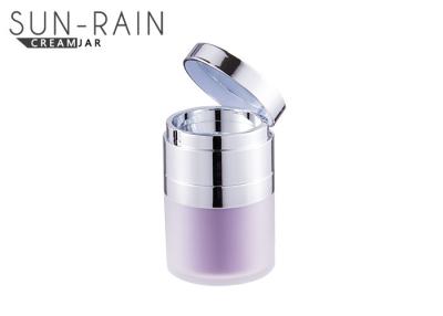Cina Il cosmetico di plastica dell'ABS porpora stona il contenitore cosmetico 30ml per cura di pelle SR-2158 in vendita