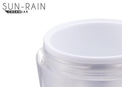 China La loción plástica de la boca de la botella poner crema de acrílico salvaje del tarro sacude el envase SR-2303A en venta