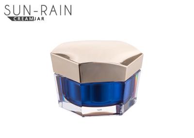 Cina Colori i barattoli cosmetici di plastica quadrati su misura per cura SR23A2 dell'occhio della pelle in vendita