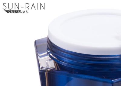Cina Colori i barattoli cosmetici di plastica quadrati su misura per cura SR23A2 dell'occhio della pelle in vendita
