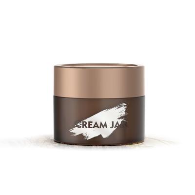 China Refillable All Plastic Pp Cream Jars 3 Oz Cosmetic Jars Double Wall Cosmetic Jars for sale
