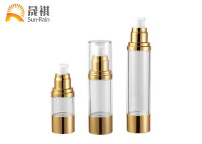 China Plastic de Fles 15ml 30ml 50ml van de Roomlotion Kosmetische Vastgestelde Verpakking SR-2108C Te koop