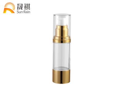 Cina Cosmetico crema di plastica SR-2108C d'imballaggio stabilito della bottiglia 15ml 30ml 50ml della lozione in vendita