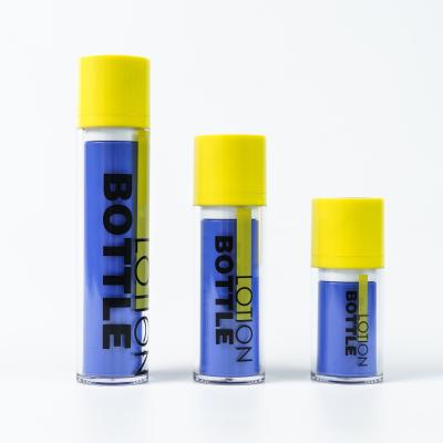 Cina Moda 15ml 30ml 50ml Bottiglia cosmetica rotante per imballaggi per la cura della pelle con serigrafia in vendita