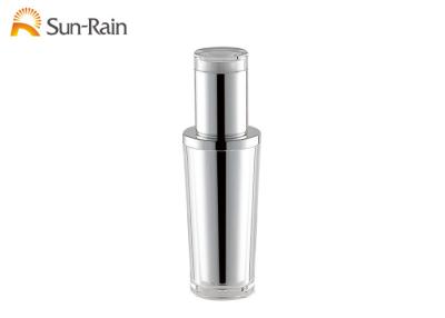 Cina Bottiglia cosmetica d'argento decorativa acrilica SR2295 della bottiglia 30ml della pompa della lozione del ms in vendita