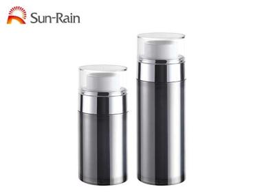 中国 SR2151Bを包むプラスチック銀製の化粧品の魔法瓶30ml 50mlのボディー クリームの心配 販売のため