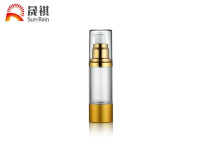 China A bomba mal ventilada feita sob encomenda engarrafa o colar dourado transparente cosmético COMO o corpo SR-2108C à venda