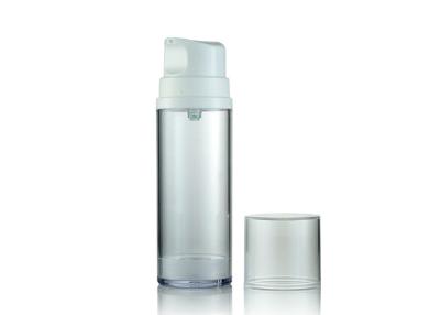 Cina forma rotonda bianca d'imballaggio del cosmetico senz'aria della pompa di 50ml 120ml 180ml in vendita