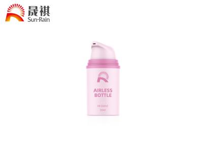 Cina Bottiglia senz'aria di plastica rosa su ordinazione 15ml 30ml 50ml della lozione del giro pp in vendita