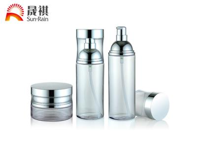 Cina il cosmetico di plastica 50g stona il chiaro barattolo crema vuoto di PETG che imballa per la crema di fronte in vendita