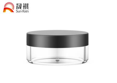China Enige de Kruik100g Kosmetische Container van Muur Duidelijke Vlakke Ronde Unguent Te koop
