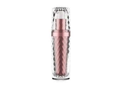 China Frasco luxuoso 30ml 15ml de Diamond Acrylic Cosmetic Bottle And à venda