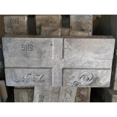 China Supply High Purity 99.995% Shg Zinc Ingot with Cheap Price for sale