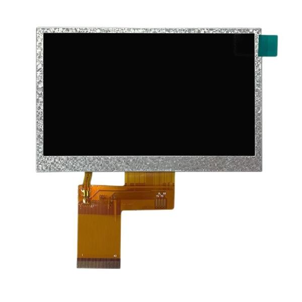 Quality 4.3 Inch TFT LCD Display 480x272 40 Pin LCD Display 500 Cd/M2 With RGB Interface for sale