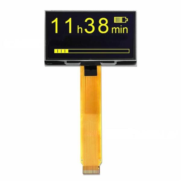 Quality 2.6 inch Yellow Oled Display 128x64 OLED Module 80 Cd/m2 Driver IC SSD1309 for sale