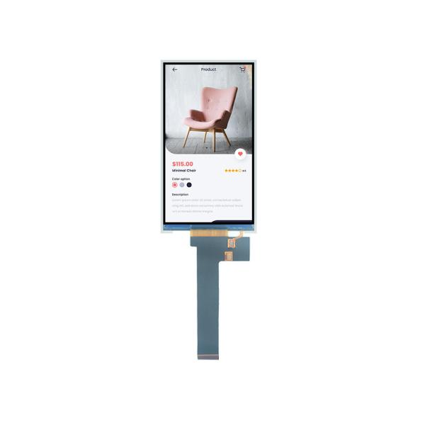 Quality 4.95 Inch IPS LCD Display 480*854 LCD Screen Module 520 Brightness for sale