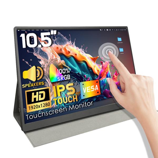 Quality 10.5 Inch Monitor 1920x1280 Resolution Portable Screen For Laptop for sale