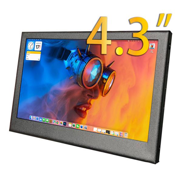 Quality 4.3 Inch LCD Monitor 800*480 Portable Monitor For Cell Phone for sale