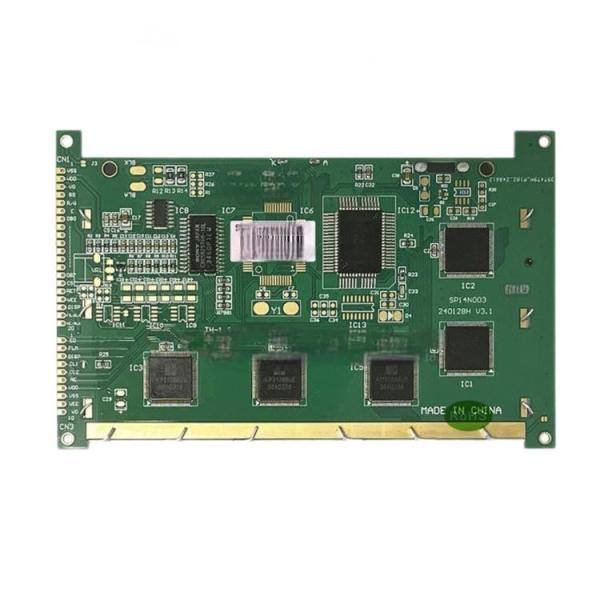 5.1 Inch COG LCD Display Parallel Port Interface Resolution 240*128 350 Brightness Driver IC LC7981 Black Background White Display With PCB Board