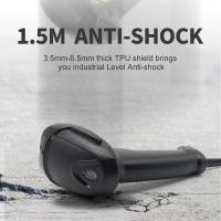 China BW-360H Handheld Wired 1D 2D Barcode Scanner Barcode Reader For Supermarket for sale