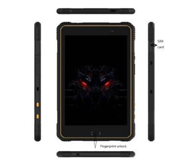 China 8 Inch Screen Handheld Data Collector Octa-Core Dual SIM for sale
