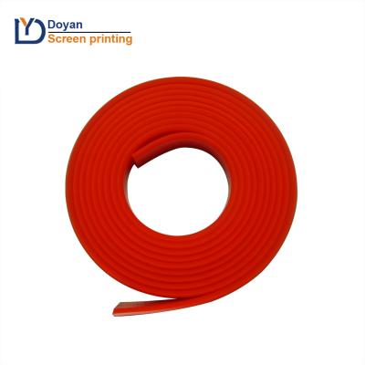 China single layer T shirt printing solvent resistant screen printing squeegee for sale