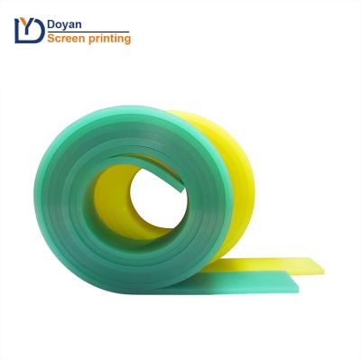 China pu triple layer textile printing screen printing squeegee for sale