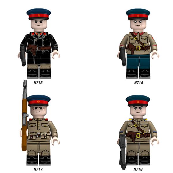 Quality Soldier Equipment Building Blocks Minifigures for sale