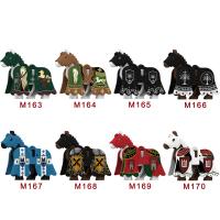 China Medieval Warhorse Building Blocks Minifigures for sale