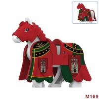 China Medieval Warhorse Building Blocks Minifigures for sale