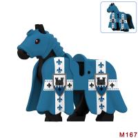 China Medieval Warhorse Building Blocks Minifigures for sale