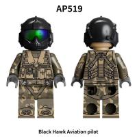 China Military Pilot Building Blocks Minifigures for sale