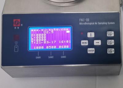 Cina Campionatore microbico possibile SU316L 0.38m/S dell'aria del locale senza polvere in vendita