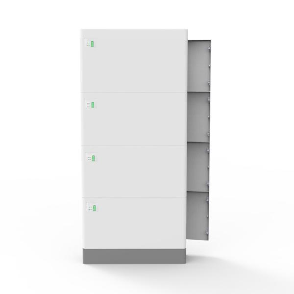 2560Wh Stackable σύστημα μπαταριών ηλιακής ενέργειας συστημάτων 51.2V 25Ah μπαταριών