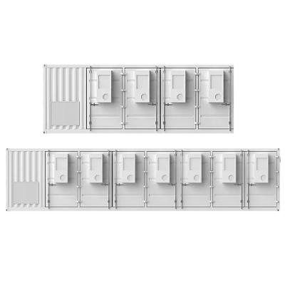 Cina 3MWH Container Energy Storage System integrando la batteria solare 1000kW / 3870kWh di litio ferro fosfato in vendita