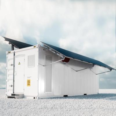 China Containersysteem voor energieopslag 18*4P384S Configuratie en 75 t gewicht voor maximale capaciteit Te koop