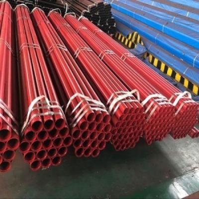 China UL FM Black and Hot-Dipped Zinc-Coated (Galvanized) Welded Steel Pipe for Fire Protection Use SCH20 for sale