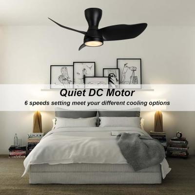 China Stylish 36 Inch DC Motor Ceiling Fan with Smart Control and Alexa / Google Assistant Compatible for sale