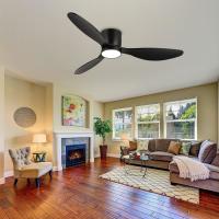 China White Black Gold 52 Ceiling Fan With Energy Saving Function for sale