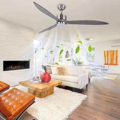 China Quiet DC Motor Ceiling Fan with Smart APP Control 3-Color Dimmable LED Light and 6 Speed Choice for sale