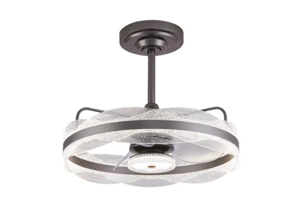 Smart Ceiling Fan Light with 6 Speeds and 3 Light Modes