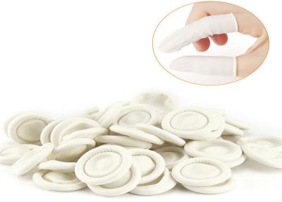 China Staubfreier Latex-Fingerschutz mit statisch Elektrizitäts-Schutz-Mitteln zu verkaufen