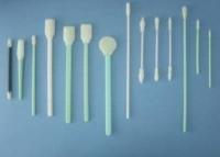 China Dust Free Cleanroom Electronics Cleaning Pointed sharp Swab Foam for sale