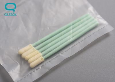 China Micro Mechanical Parts ESD Safe Swabs , Sterile Foam Swabs With Spiral Tip for sale