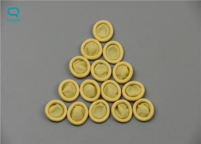 China Cleanroom-Latex-Finger-Schutze pulverisieren freien Fingerschutz S M L Size zu verkaufen