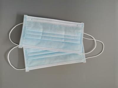 China Medical Disposable Ear Loop Surgical Face Mask 3- Ply 50 Pcs / Box CE Certified for sale