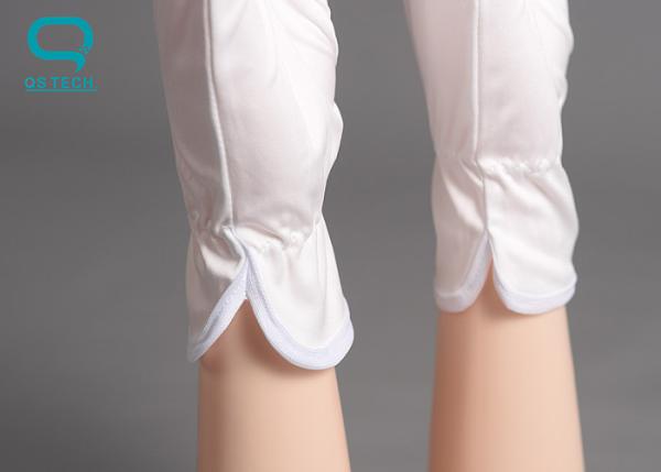 Clean Room Anit Static Polyester Microfiber  White ESD Cleanroom Gloves 10''  Size