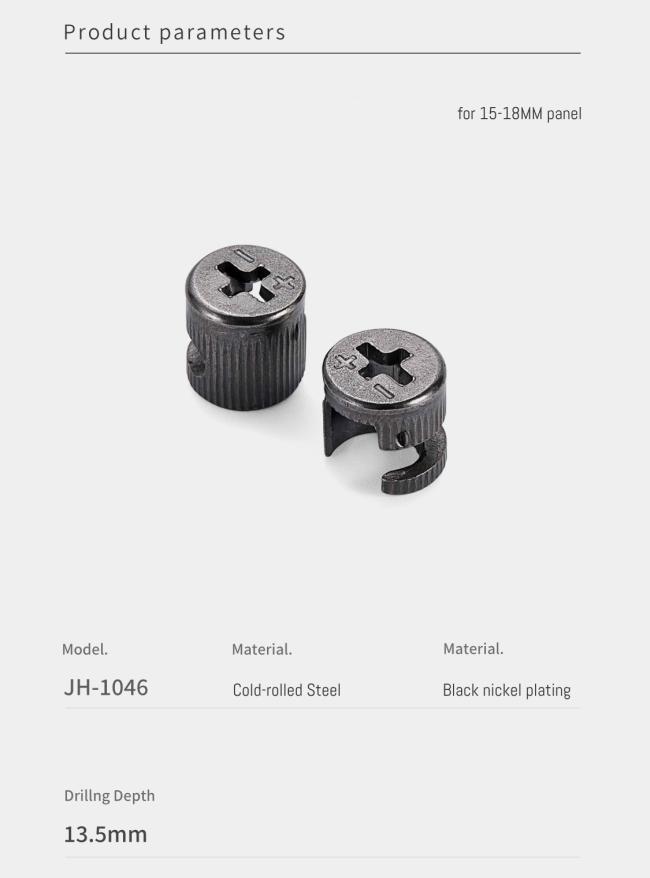 Multiple cam connectors displayed in packaging